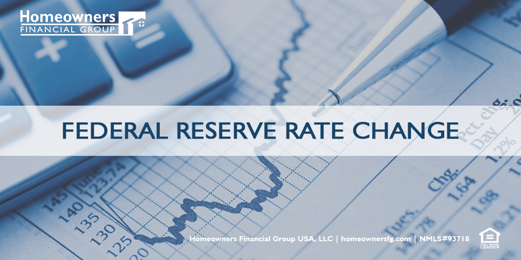 Federal Reserve Rate Change | Homeowners Financial Group
